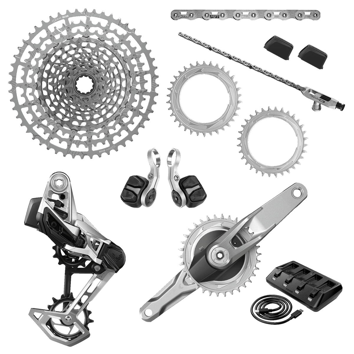SRAM 1987 T-Type Eagle Transmission AXS Groupset - Limited Edition – The Lost Co.